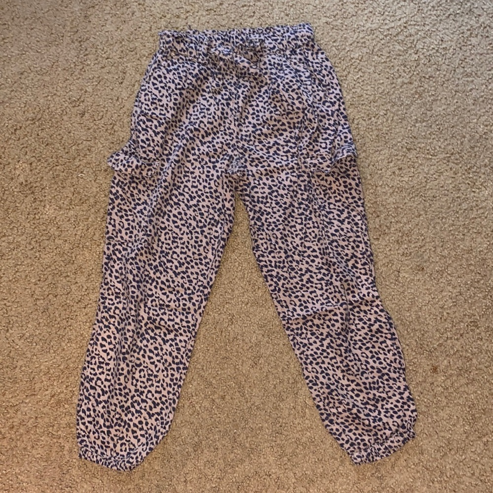 Aerie Cheetah Print Cargo Pants - Gem